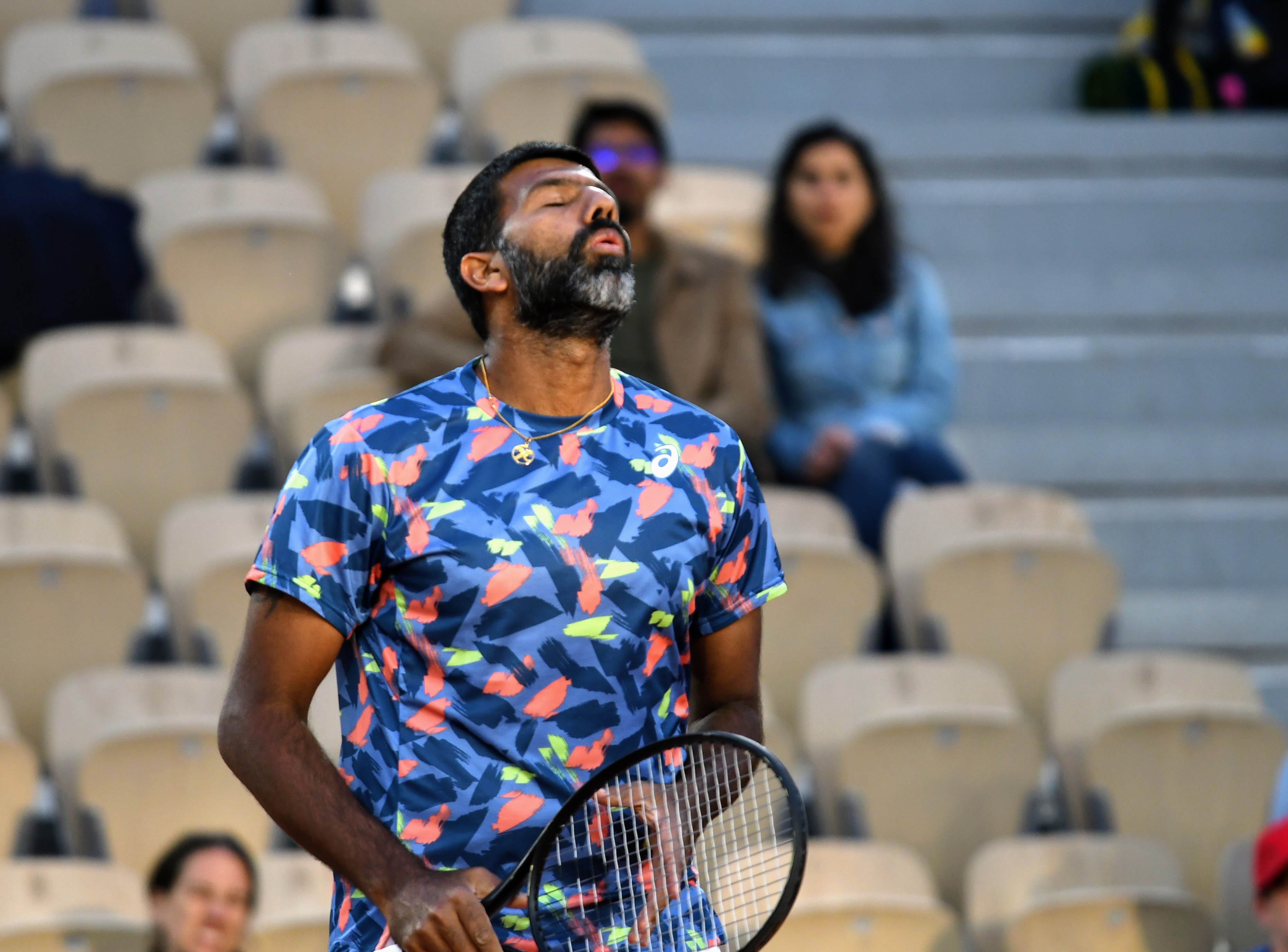 In Pictures: Rohan Bopanna bows out of Roland Garros Mixed Doubles in ...